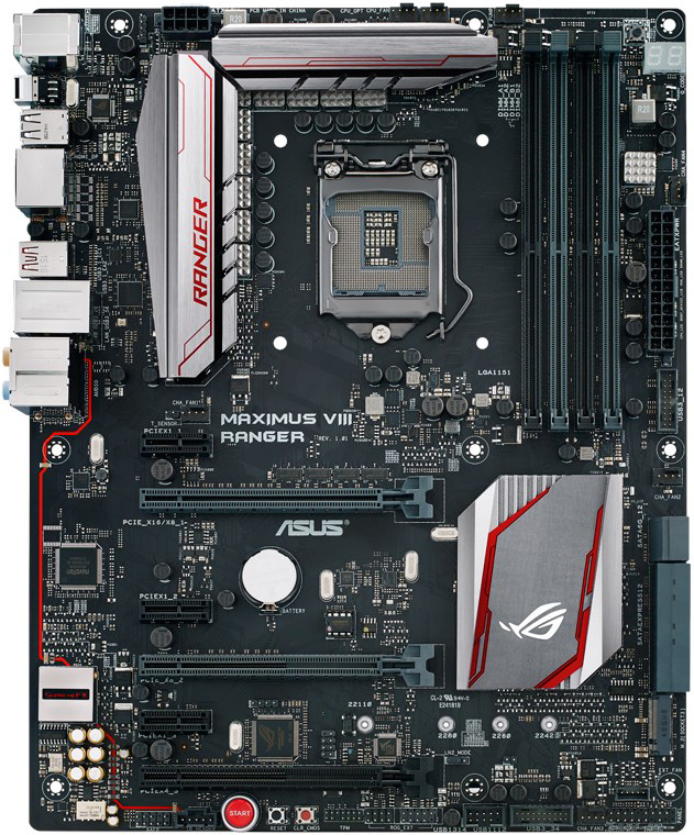 Asus ROG Maximus VIII Ranger Motherboard Specifications On MotherboardDB Asus ROG Maximus VIII Ranger Motherboard Specifications On MotherboardDB
